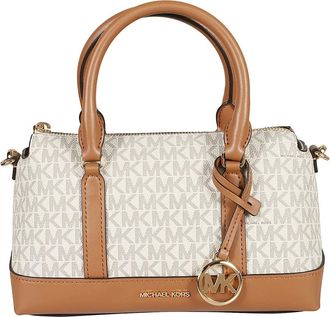 Michael Kors Femme, Sacs, Blanc, Taille: ONE Size Andie Small Satchel