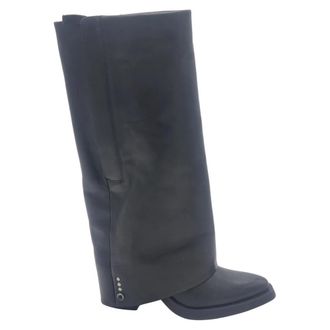 Ash Cowboy Flap Heeled Boot - - Shoes - Damen - Schwarzk - 36 EU