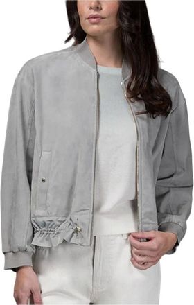 Moorer Silea KMU - Femme - Vestes - Gris - Taille: 34 FR
