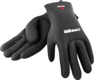 Cressi High Stretch Gloves -Unisex 5-Finger-Tauchhandschuhe aus Weichem, Einfach Gef&uuml;ttertem, Hochfestem Neopren
