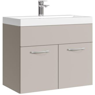 Badplaats Badplaats - Meuble de salle de bain Montreal Set 01 60 x 35 cm - c