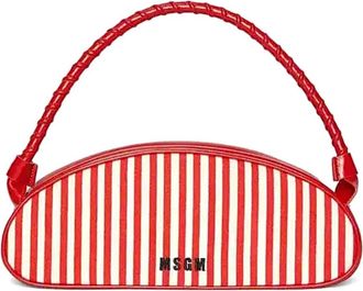 Msgm Msgm, Femme, Sacs, Rouge, Taille: ONE Size Borsa
