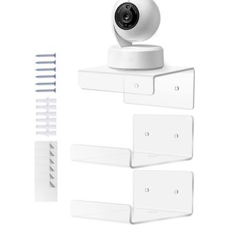 Generic 3-teiliges Display - Multifunktionale Badezimmer-Make-up-Regale Set mit schwimmenden Wandregalen f&uuml;r Kosmetik und Toilettenartikel | Mieter-Pr&auml;sentati