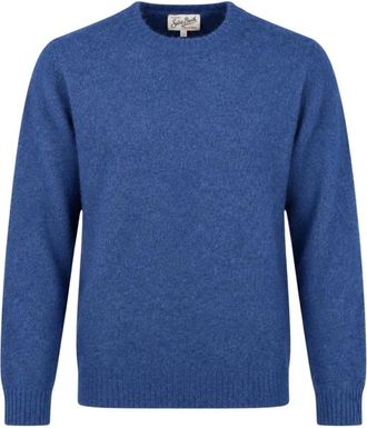 MC2 Saint Barth Regent Alpaka Pullover - - Knitwear - Herren - Blau - 2XL