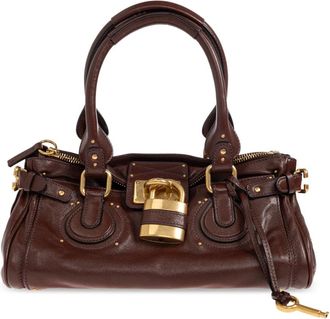 Chlo&eacute; Femme, Sacs, Brun, Taille: ONE Size Paddington Handbag