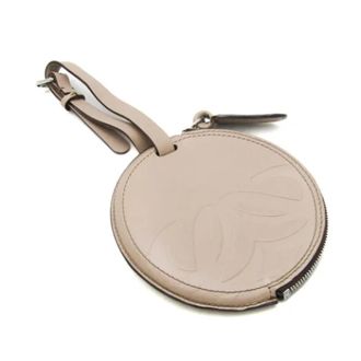 Loewe Pre-owned Rundes M&uuml;nzfach mit Riemen - - Pre-owned - Damen - Beige - ONE SIZE