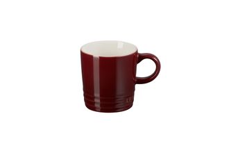 LE CREUSET Espressotasse aus Steinzeug, 100 ml, Garnet, 70305109490099