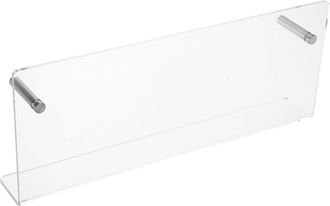 Artibetter Transparentes Acryl Wandregal Schwebendes Bücherregal Mit Großer Kapazität Multifunktionaler Wandhalter Für Bücher Magazine Und Dekoration Modernes Re