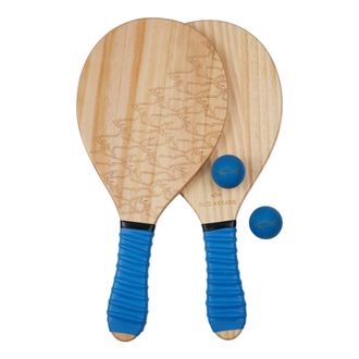 Paul & Shark Strand-Schl&auml;ger-Set mit Hai-Aufdruck - - Sport - Herren - Blau - ONE SIZE