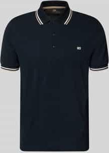 Christian Berg Regular Fit Poloshirt mit Kontraststreifen