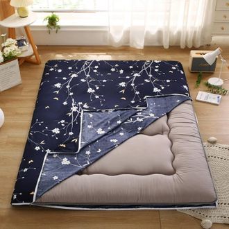 Generic 100% Baumwolle Futon Matratzenbezug F&uuml;r 2-10cm Dicke Weicher, Atmungsaktiver & Waschbarer Bezug F&uuml;r Japanisches Futon, Tatami/Schlafsofa Schutzh&uuml;lle F