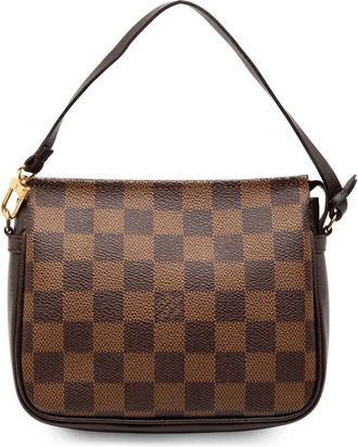 Louis Vuitton 1998 Damier Ebene Trousse Pochette handbag - Braun
