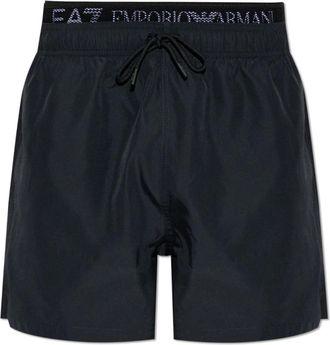 Emporio Armani Emporio Armani Ea7, Homme, Maillots de bain, Noir, Taille: XL Swim Shorts