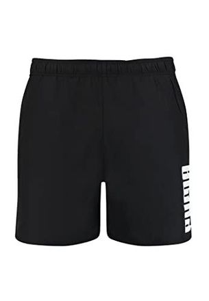 Puma Homme Swim Mens Mid Shorts Short de planche, Noir, XXL