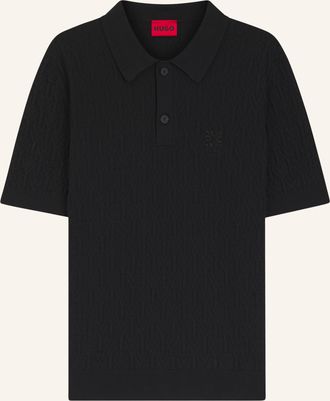 HUGO BOSS Hugo Pullover Shirds Relaxed Fit schwarz