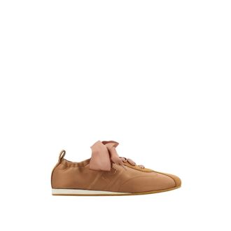 Ferragamo Femme, Chaussures, Brun, Taille: 38 1/2 EU Lazo Baskets