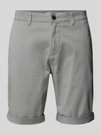 Tom Tailor Denim Slim Fit Chino-Shorts in unifarbenem Design