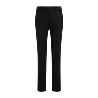 Etro Schwarze Wollhose f&uuml;r den Abend - - Trousers - Herren - Schwarzk - L