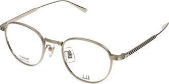 Dunhill Homme, Accessoires, Gris, Taille: 49 MM Du0102O Optical Frame