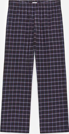 Arket Pyjamahose Aus Flanell -Blau