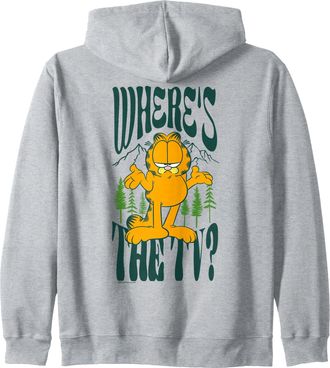 Garfield Wheres The TV Kapuzenjacke