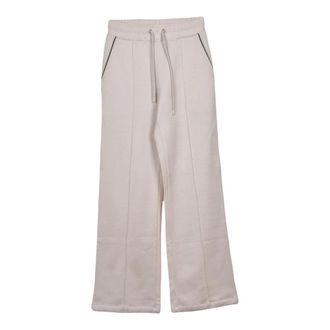 Eleventy Femme, Pantalons, Beige, Taille: 36 FR Pantalone Tuta