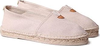 Toni Pons Espadrille Unisexe en Tissu Coton - BLANES-ER Ecru, 38 EU