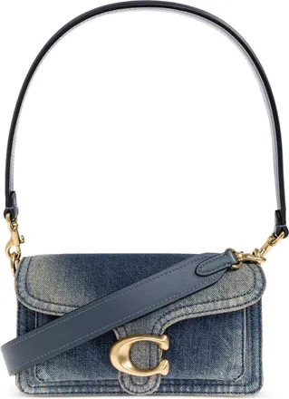 Coach 20 Tabby Denim Applique Tote Bag