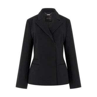 Guess Femme, Vestes, Noir, Taille: 38 FR Blazer &Eacute;l&eacute;gant Emy pour Femmes
