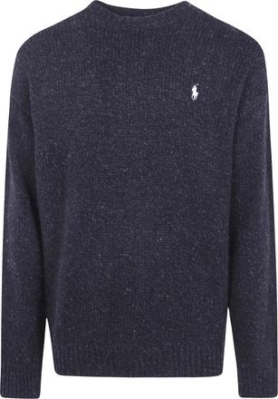 Polo Ralph Lauren Rundhals-Pullover - - Knitwear - Herren - Schwarzk - L