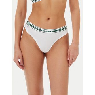 Lacoste Stringtanga 8F5147 Wei&szlig;