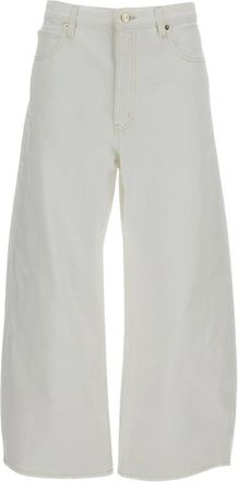 Frame Denim Femme, Jeans, Blanc, Taille: W30 Wide Jeans