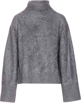 Lisa Yang Rollkragenpullover - Grau