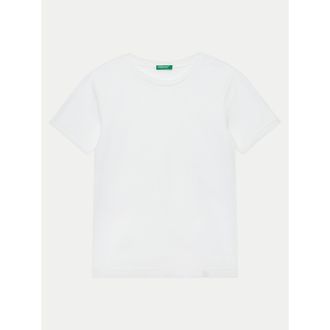 Benetton United Colors Of Benetton T-Shirt 3I1XC109W Wei&szlig; Regular Fit