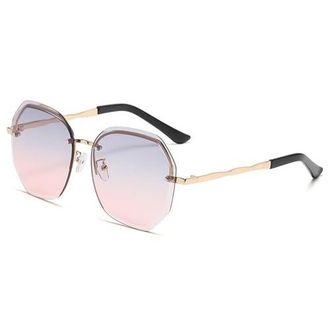 Generic Lunettes De Soleil Polaris&eacute;es &Agrave; Monture M&eacute;tallique Large For Hommes Et Femmes, Id&eacute;ales For Lext&eacute;rieur, Les F&ecirc;tes Et Autres Occasions Sp&eacute;ciales.(Pink)