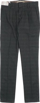 Incotex Homme, Pantalons, Vert, Taille: W32 Pantalon Slim-fit