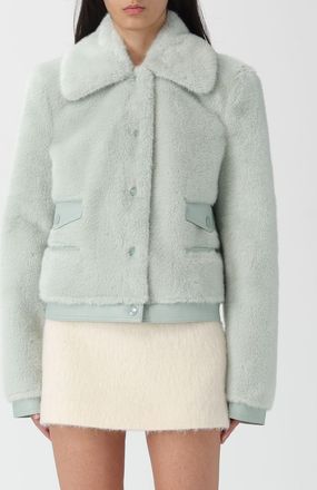 Patrizia Pepe Pelzmantel PATRIZIA PEPE Damen Farbe Grau