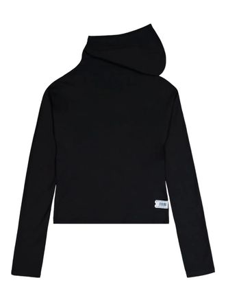 Prototypes hoodie &agrave; logo imprim&eacute; - Noir