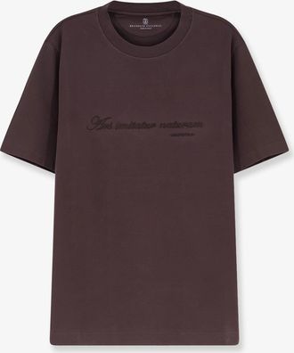 Brunello Cucinelli Cotton T-shirt - BRUNELLO CUCINELLI - gender_Man
