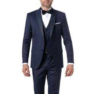 Joop Herren Sakko blau Slim Fit