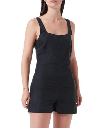 Sisley Sisley Damen Overall 48j6lt005 Suit Pants, Black 100, 46 EU