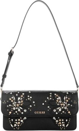 Guess Femme, Sacs, Noir, Taille: ONE Size Sac bandouli&egrave;re Sadie