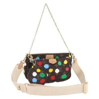 Louis Vuitton Pre-owned Canvas Vintage Umh&auml;ngetasche - - Pre-owned - Damen - Mehrfarbig - ONE SIZE