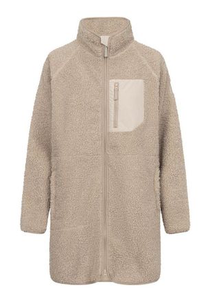 Derbe Fleecejacke Kuschelby Long Fleecejacke, lang, glitzernd, warm