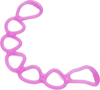 Generic Taidda Fitness-elastisches Zugseil, Hochwertiges SEBS-Material, Heim-Fitness-Workout Zur Linderung von Steifem Nacken und R&uuml;ckenschmerzen, Lila
