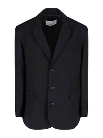 Frankie Shop Einreihiger Blazer Gelso