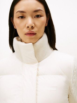 Tommy Hilfiger Steppjacke MODERN DOWN KNIT MIX REG JACKET