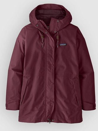 Patagonia Outdoor Everyday Rain Jacke berry fig