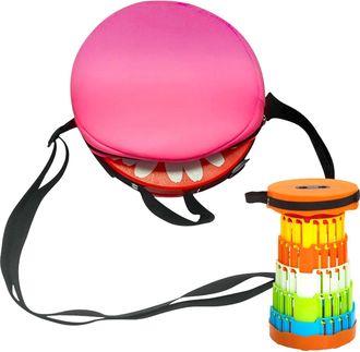 Generico Tragetasche für Klapphocker, Tragetasche mit verstellbarem Stativ, Schutzhülle und leicht, kratzfest, für Wandern, Reisen und Sport