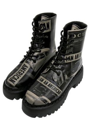 Dogo Navy - I am an American - Vegane Damen Boots und Nachhaltige und Bunte Stiefeletten - Trendige Bequeme Stiefel f&uuml;r Damen 39